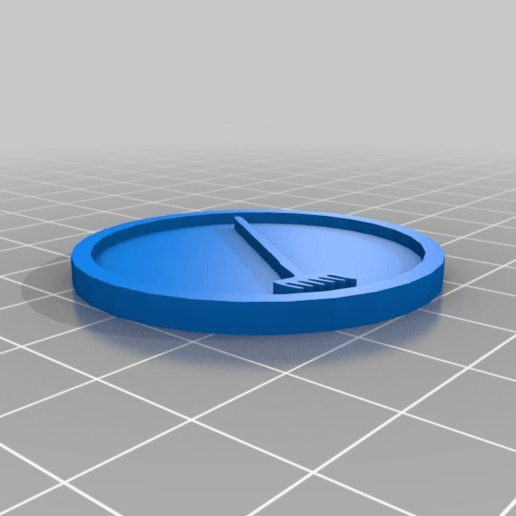 Download free STL file Peasant Token • 3D printer model ・ Cults