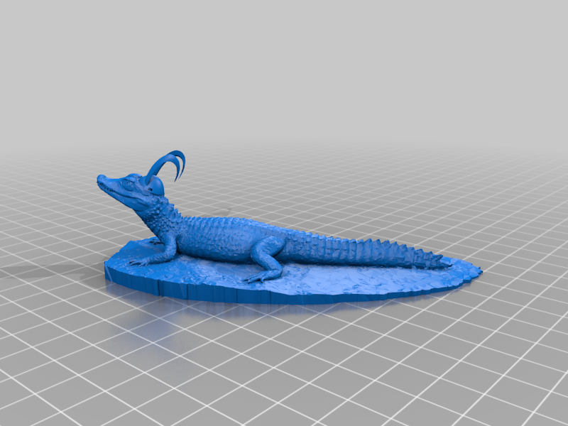 Free STL file Loki Gator・3D print model to download・Cults