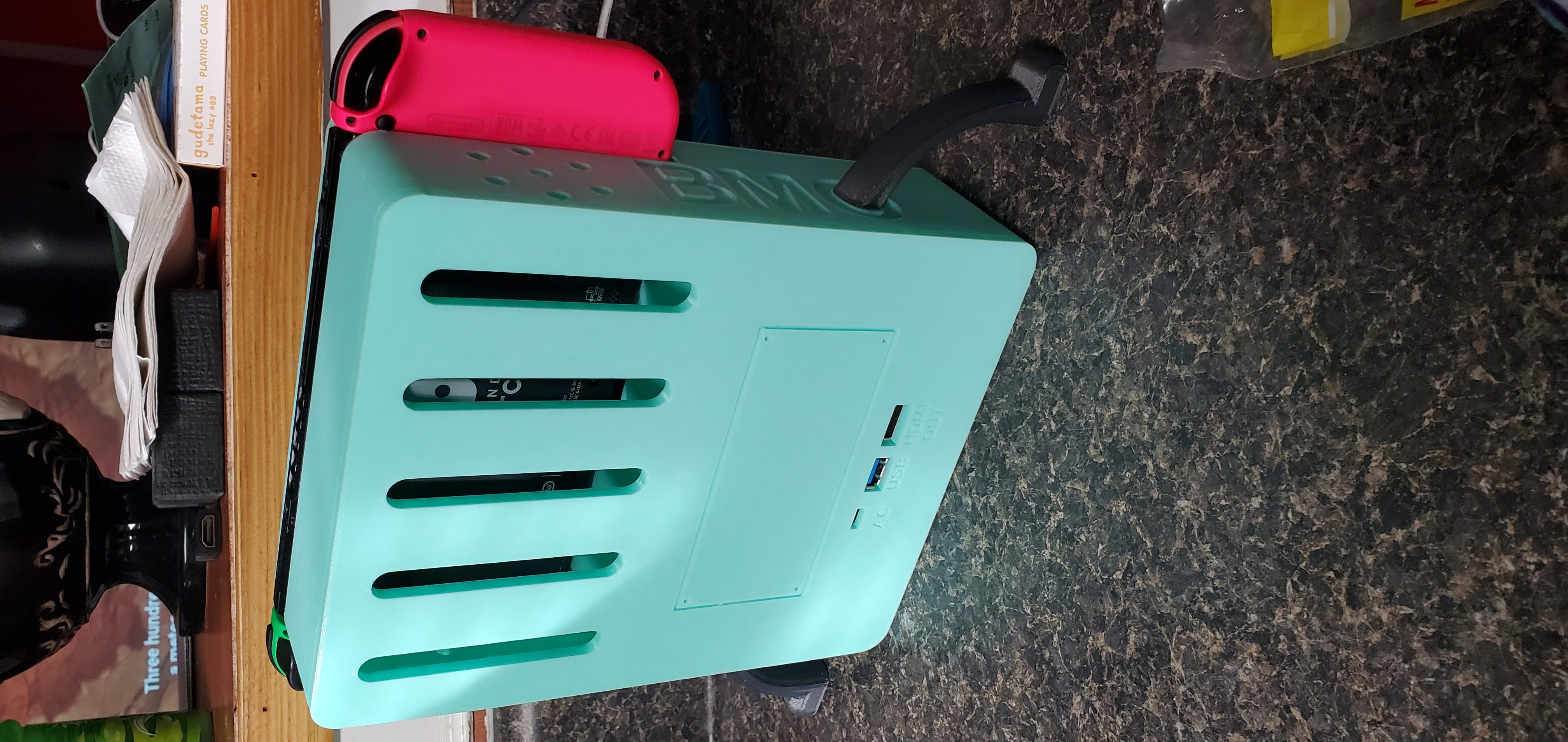 3D file BMO Nintendo Switch Dock !!REAL DOCK!! 🚉・3D printer design to ...