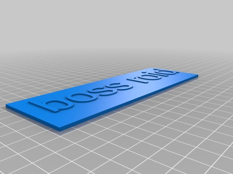 Free STL file My Customized Name Plaque・3D printing design to download ...