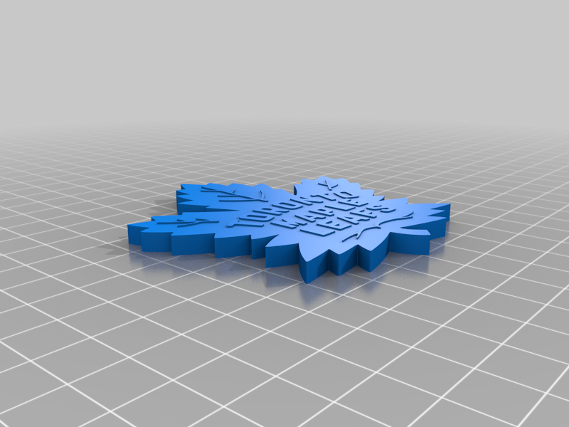 Free STL file Toronto Maple Leafs 🍁・3D print object to download・Cults