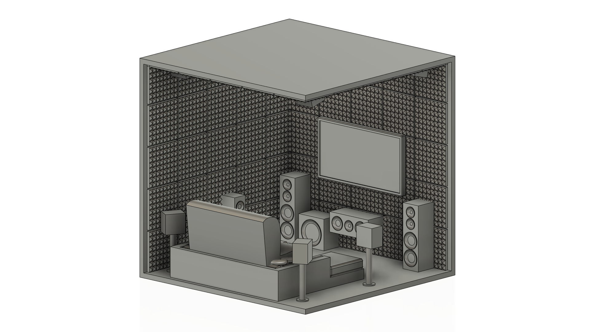STL file Dolby Atmos 3d print hifi 🏠・3D printable model to download・Cults