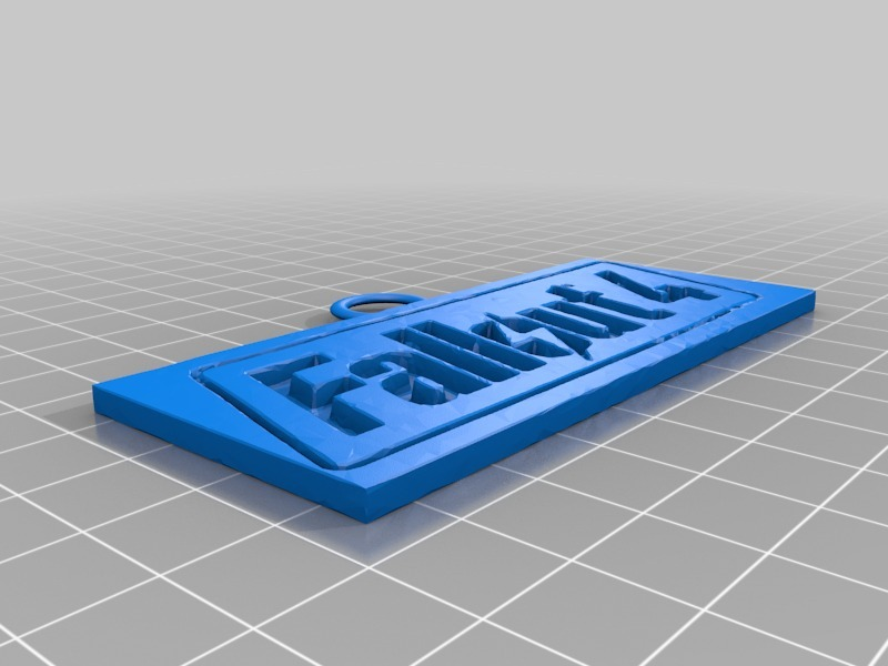 Free 3D file Fallout 4 Necklace Improved Tag・3D printable design to ...
