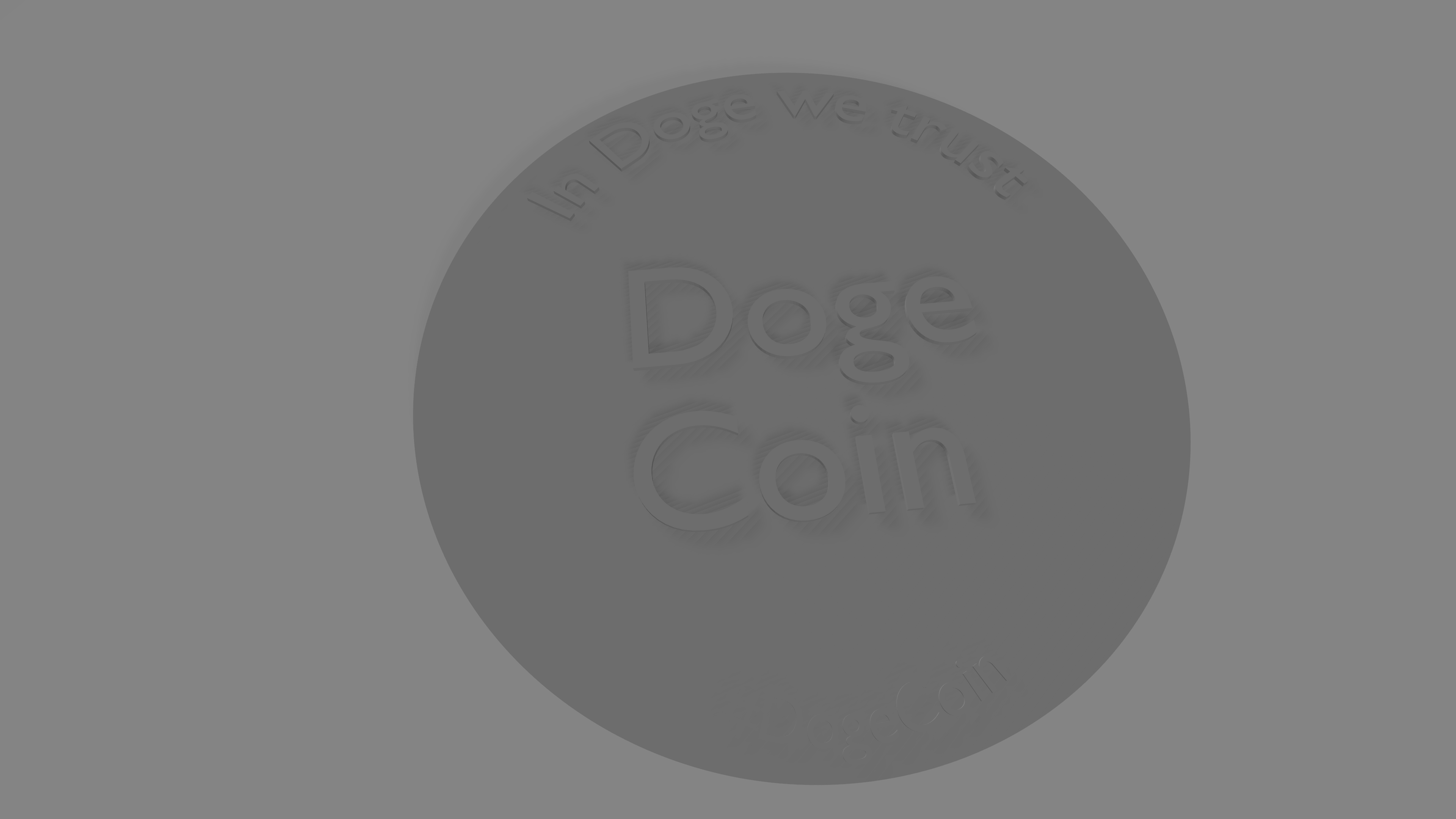 STL file #dogeCoin Coin 🪙・3D printer design to download・Cults