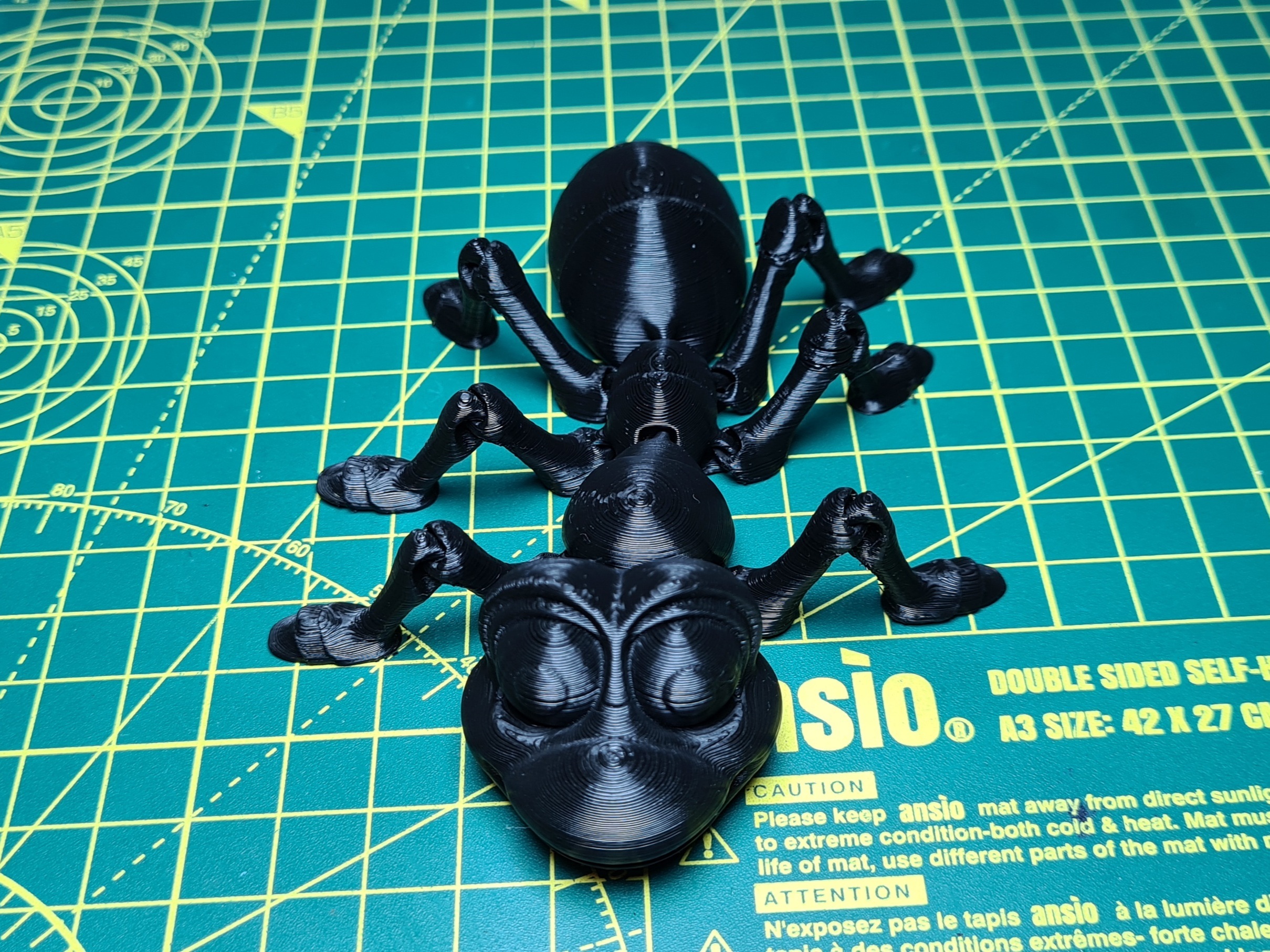 3D print Cute Flexi Print-in-Place Ant • made with Ender 3 pro・Cults