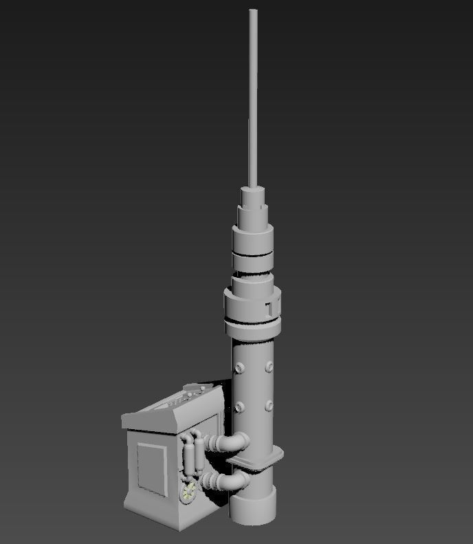 Free STL file Star Wars Legion: Communication Tower・3D printable object ...
