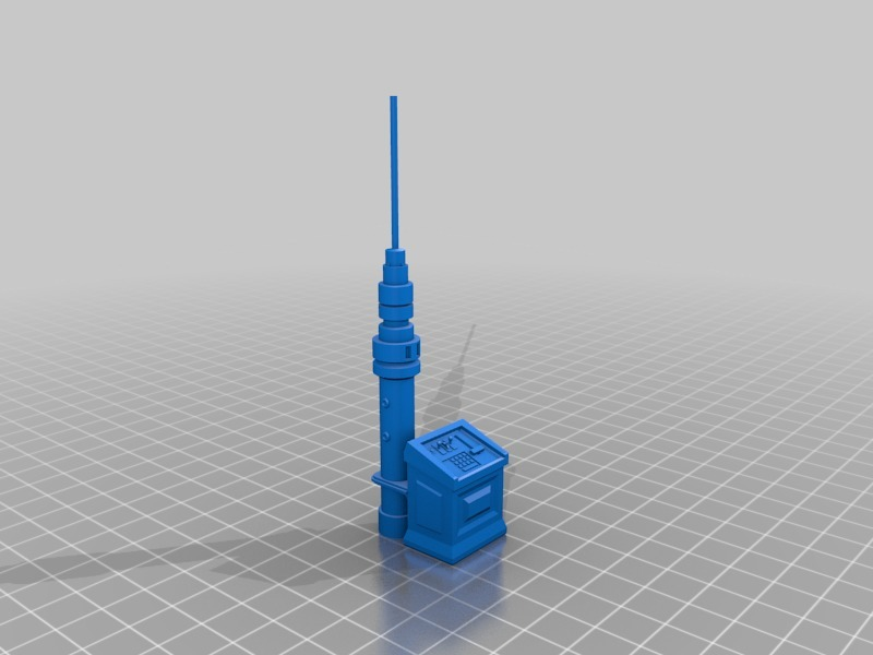 Free STL file Star Wars Legion: Communication Tower・3D printable object ...