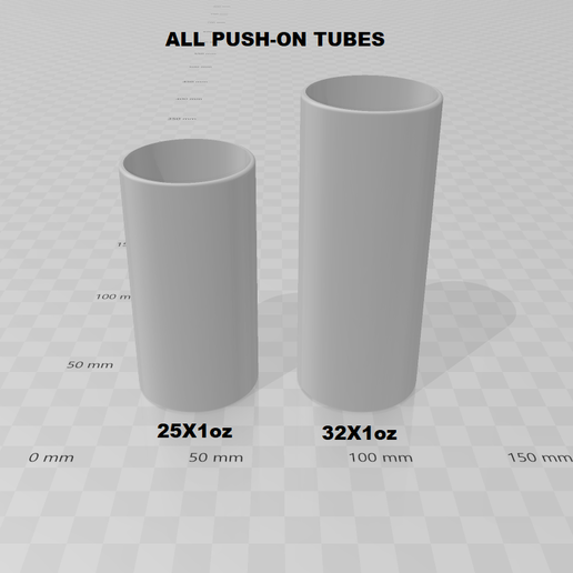 Download STL file BRITANNIA SILVER BULLION 1 OZ COIN STORAGE TUBES • 3D ...