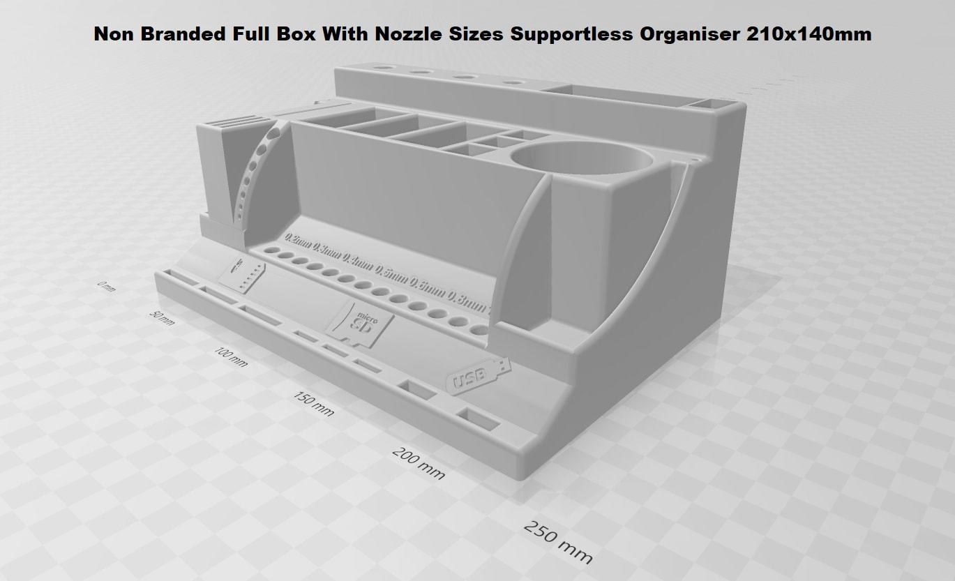 STL file TOOL BOX ORGANIZER (lightweight) SUPPORTLESS PRINT 📦・3D ...