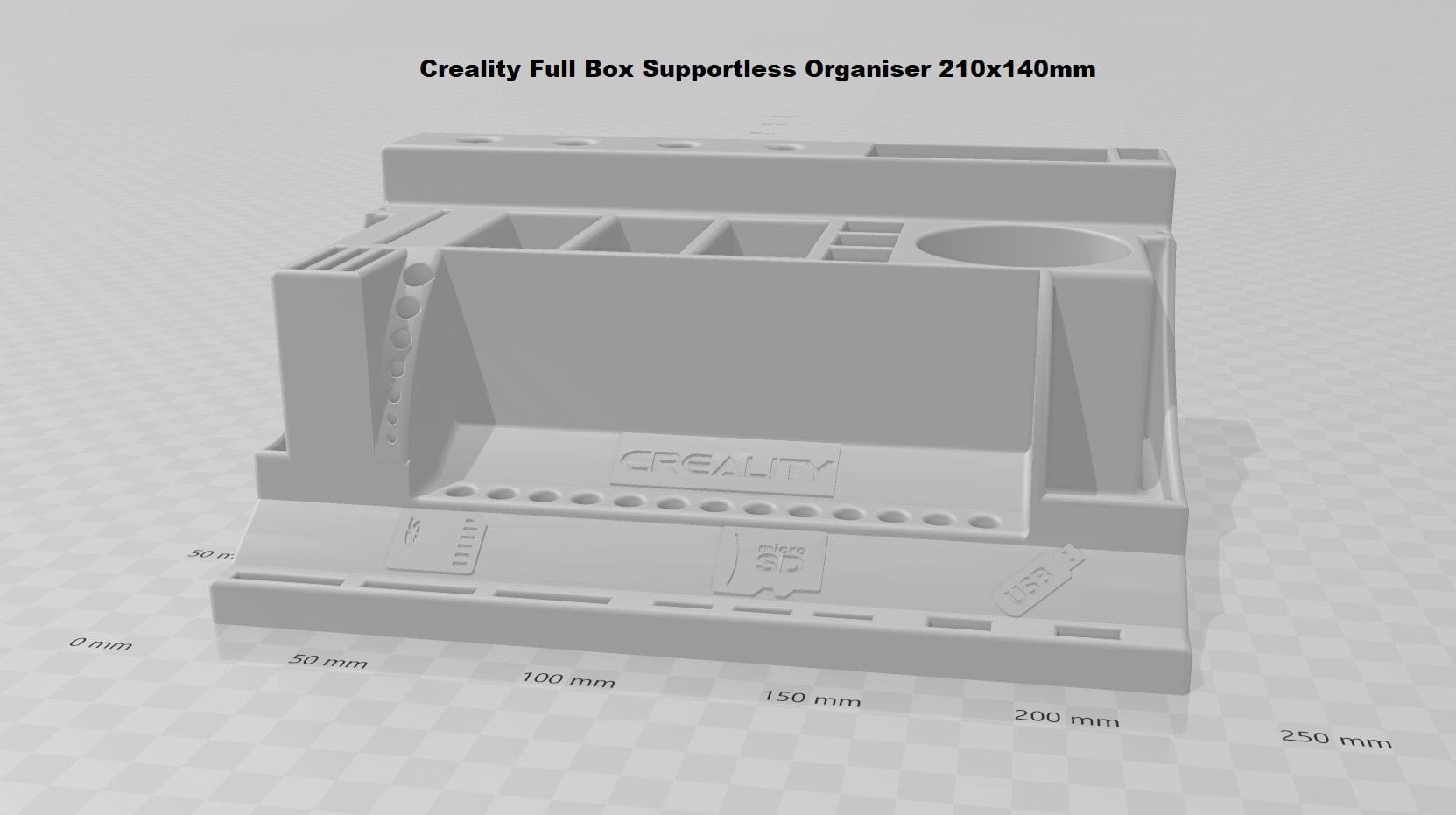 STL file TOOL BOX ORGANIZER (lightweight) SUPPORTLESS PRINT 📦・3D ...