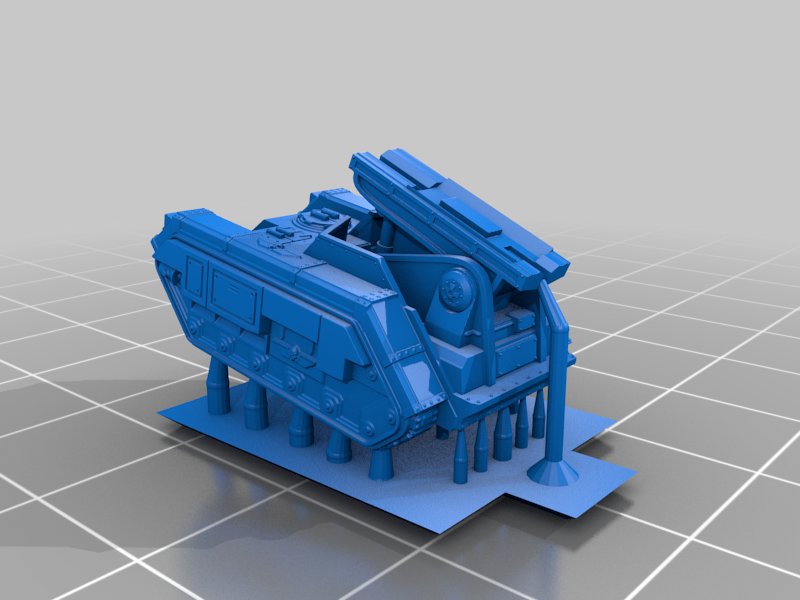 Free STL file Epic scale massive missile launcher 🎲・Design to download ...