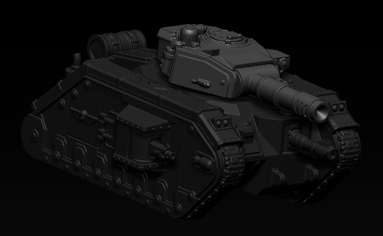 Free STL file Epic scale Main battle tank 🪖・3D printer design to ...