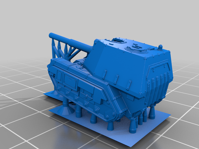 Free STL file Epic scale long range artillery 🧨・3D printable model to ...