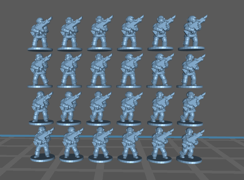 Free STL file Epic scale Infantry parading and extra poses 🎲・3D print ...