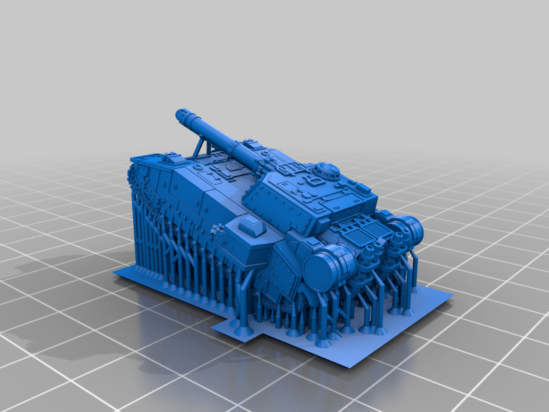 Free STL file Epic scale super heavy tank hunter 🪖・3D printer design to ...
