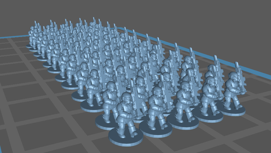 Free STL file Epic scale Infantry parading and extra poses 🎲・3D print ...