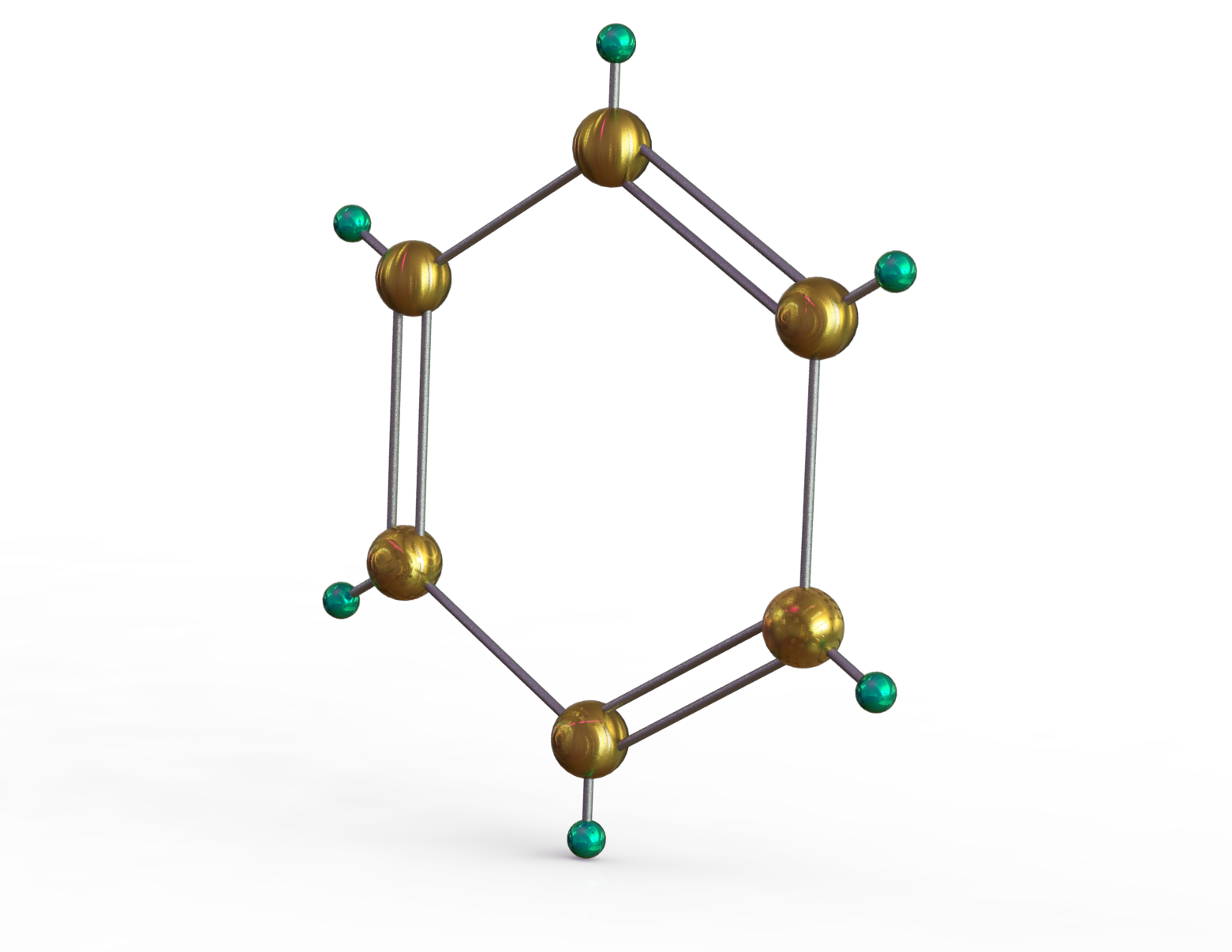 STL file Benzene・3D printer model to download・Cults