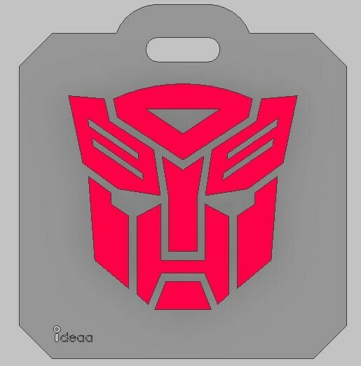 Free STL file Keychain Autobots・3D printing model to download・Cults