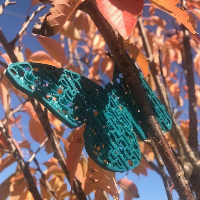 STL file FLEXI-BUTTERFLY, ARTICULATED BUTTERFLY, PRINT IN PLACE・3D ...