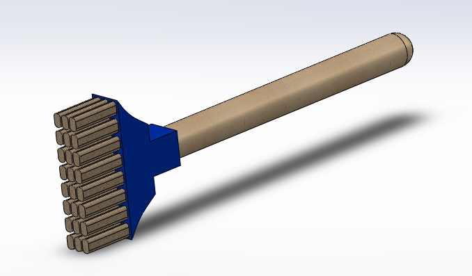 Free 3D file a traditional broom・3D printer model to download・Cults