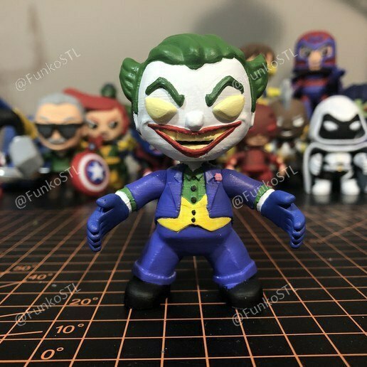 Free 3D file Mini joker・3D printer design to download・Cults