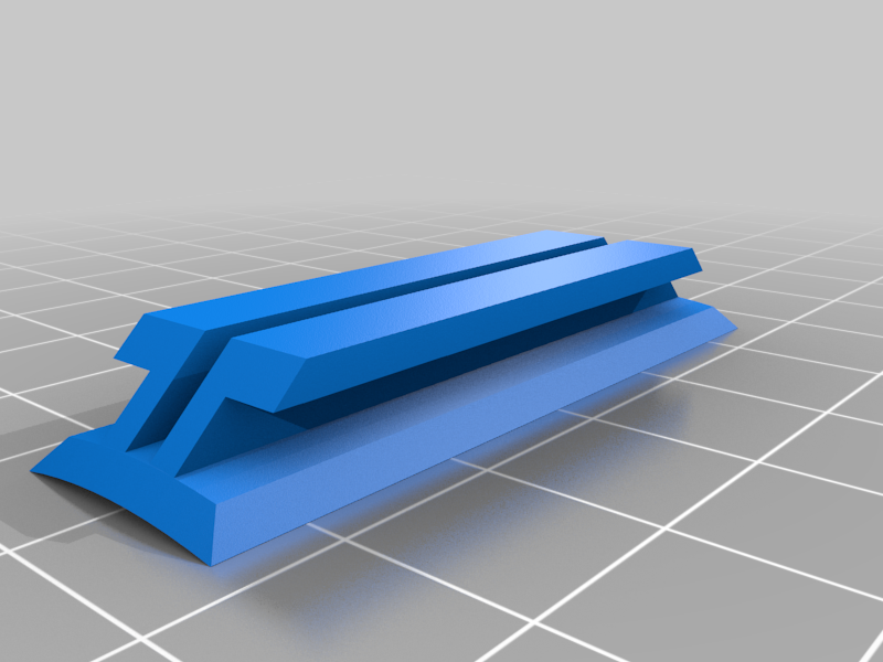 Free STL file 1010 Conformal Rail Guide for 75mm Tubing with Backing ...