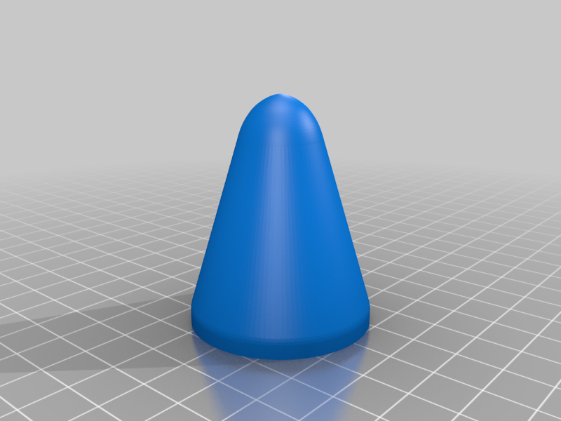 Free STL file Estes Interceptor Booster Nose Cone 👃・3D printable design ...