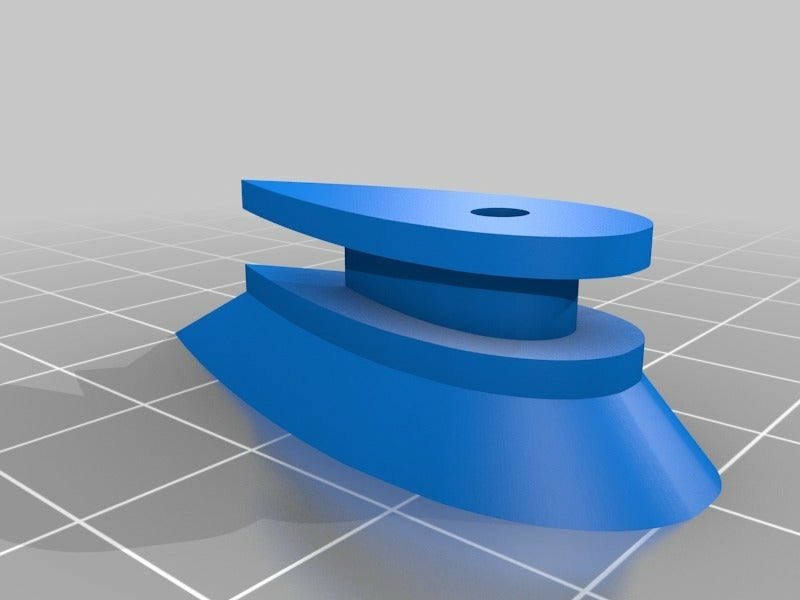 Free STL file 1010 Aero Rail Button with 3/16" (4.76mm) Standoff・3D ...