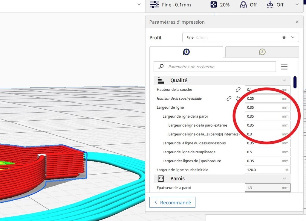 Fichier STL gratuit Calibrage du débit - Modèle universel・Objet pour ...