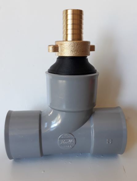 Free STL file Connector - 40mm PVC pipe and 26x34 or 20/27 flexible ...