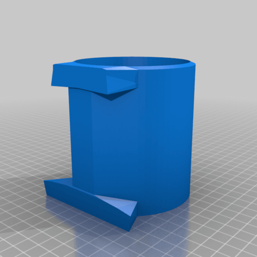 Download free STL file Cup Holder with Mounting Holes • 3D print ...