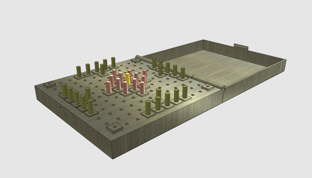 Free 3D file Hnefatafl - Viking Board Game - Travel Version・3D ...