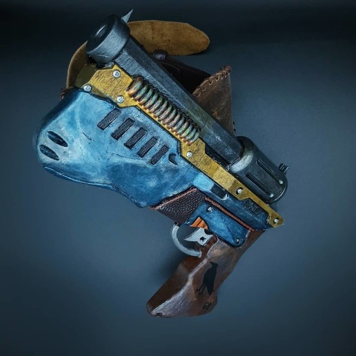 Download STL file MDP01 - Dieselpunk Revolver • 3D print model ・ Cults