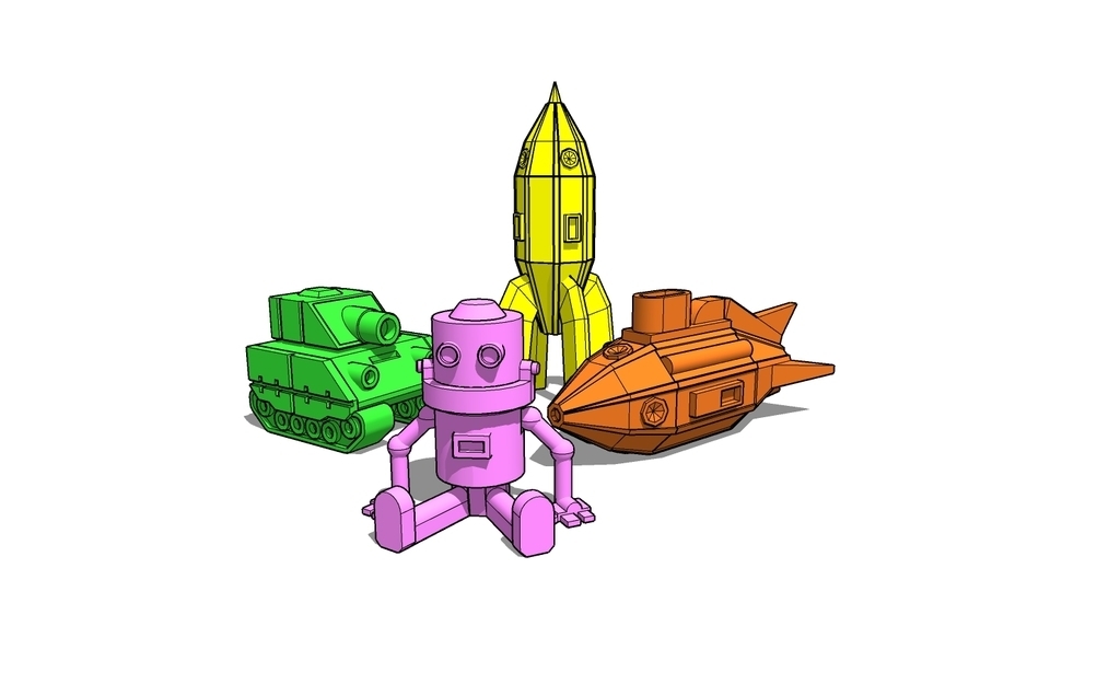 Free 3D file Robot, Wits, the board game 🤖・3D printer design to ...