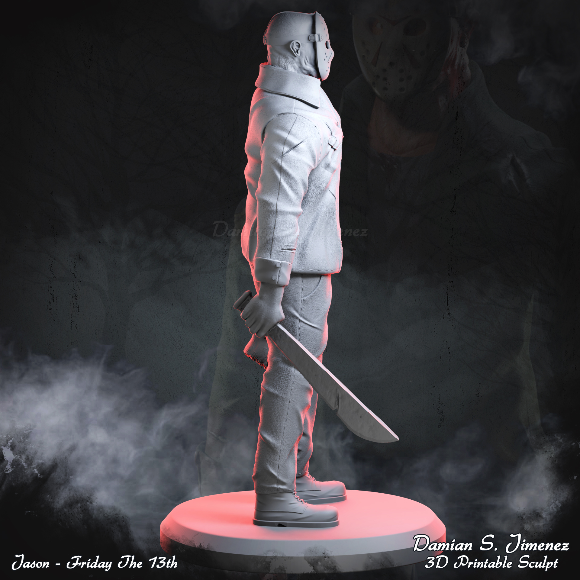 STL file Jason Voorhees Friday The 13th 3D Printable Sculpt 🗿・3D ...