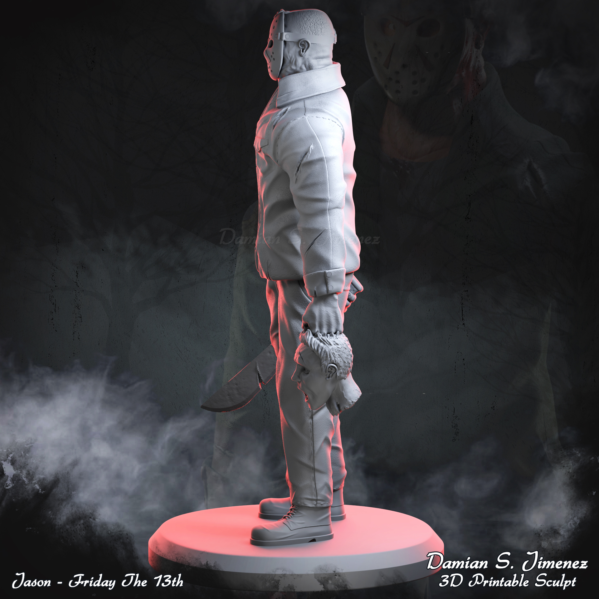 STL file Jason Voorhees Friday The 13th 3D Printable Sculpt 🗿・3D ...