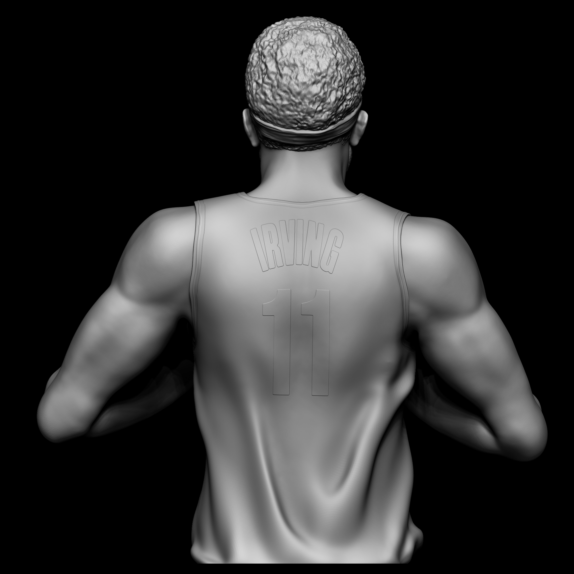 STL file Kyrie Irving 3d Model Sculpture・3D print design to download・Cults