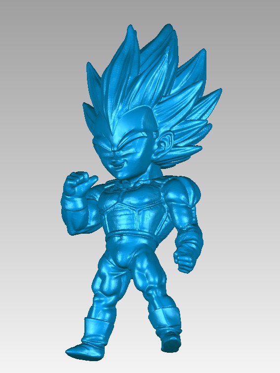 STL file VEGETA DBZ WCF FORM・3D print design to download・Cults