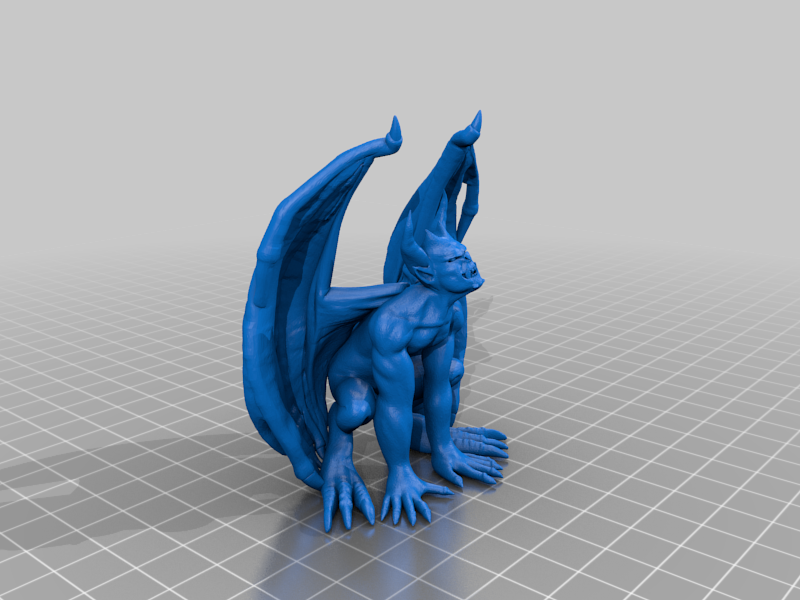 Free STL file Gargoyle with Big Sack 👹・Template to download and 3D ...