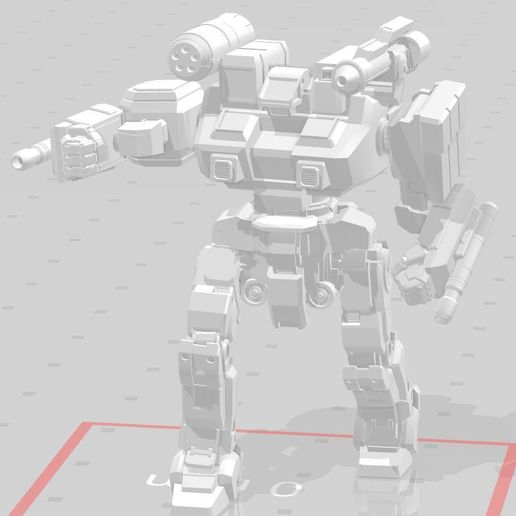 Download free STL file Swordsman for Battletech • 3D printable template ...