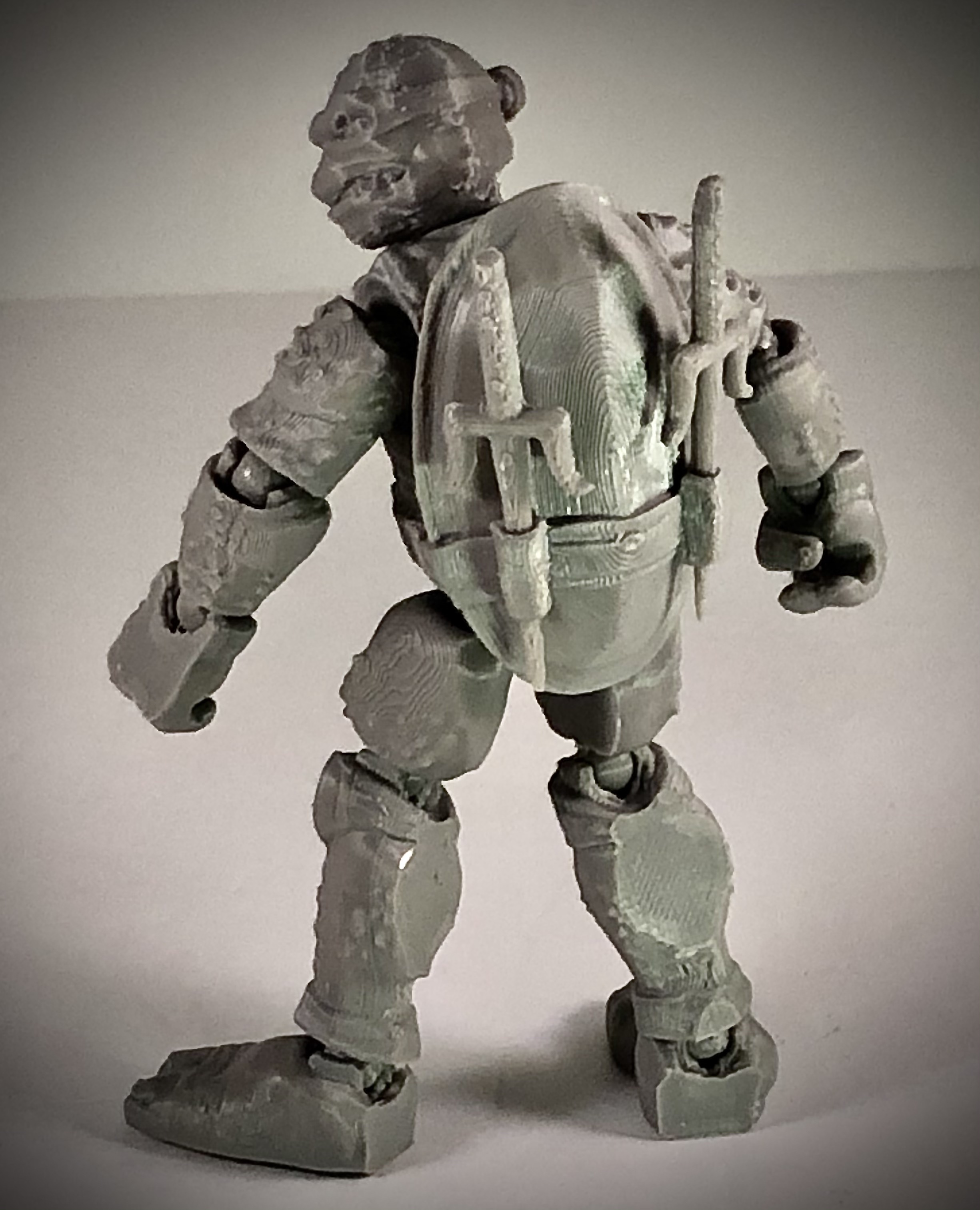 Файл STL "Raph" Turtle Action Figure・Модель для загрузки и 3D-печати・Cults