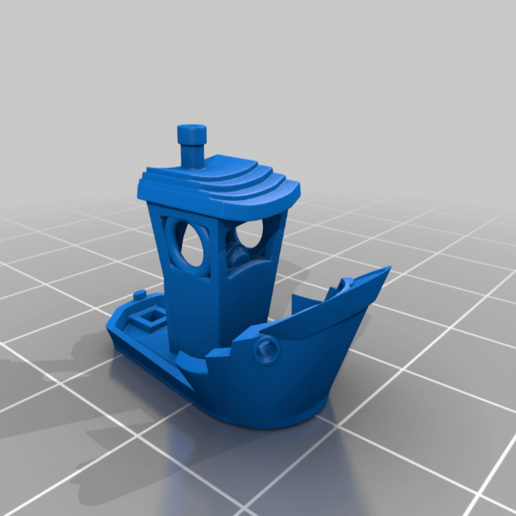 Download free STL file Basic Benchy DMAG • 3D printable design ・ Cults