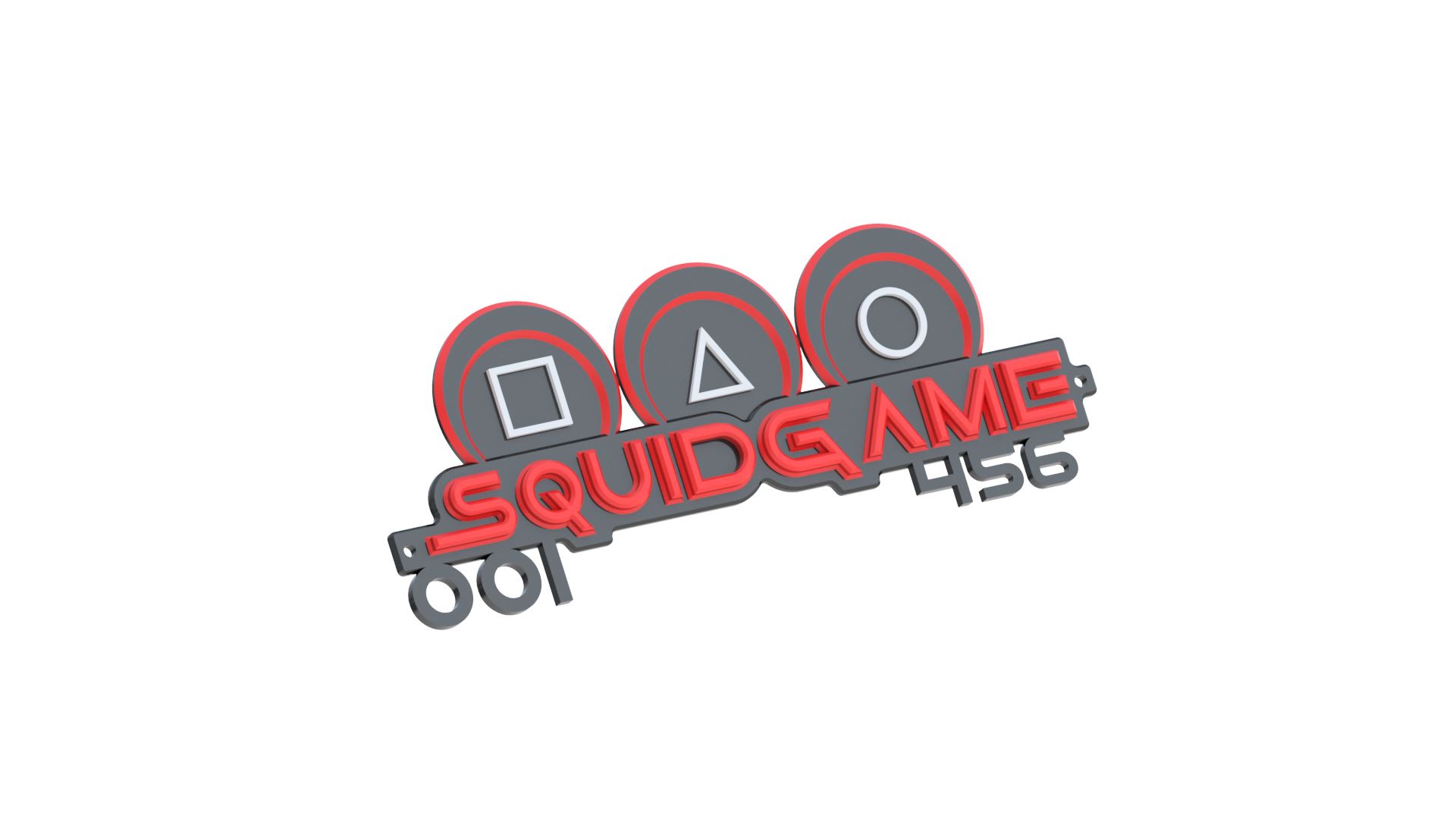 STL file SQUID GAME WALL DECOR・3D printer design to download・Cults