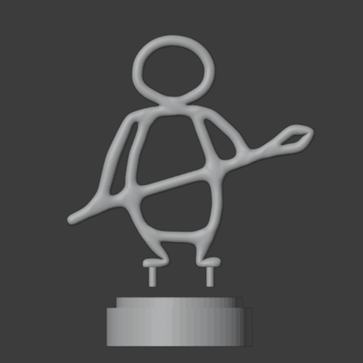 Download free STL file Stickman chess • 3D printing template ・ Cults