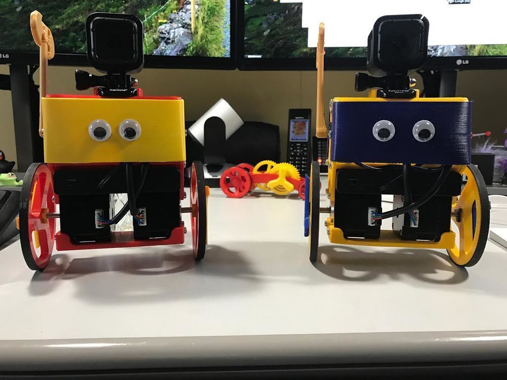Free STL file Remotely controlled - Arduino Self balancing robot・3D ...