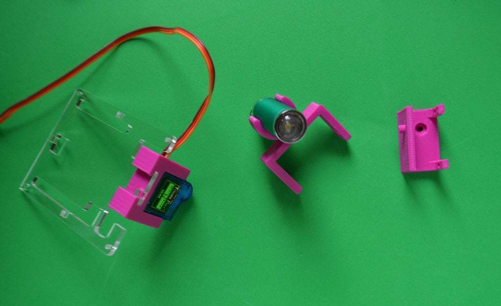 Free STL file Remotely controlled torch robot 🤖・3D printer design to ...