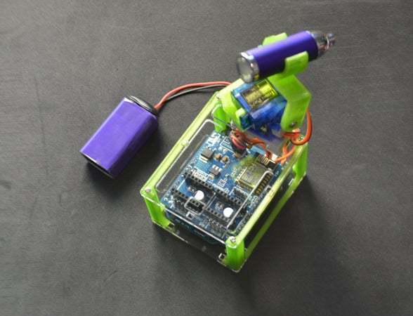 Free STL file Remotely controlled torch robot 🤖・3D printer design to ...