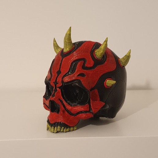 3D printer DARTH MAUL SKULL • made with Geeetech A10 pro ・ Cults