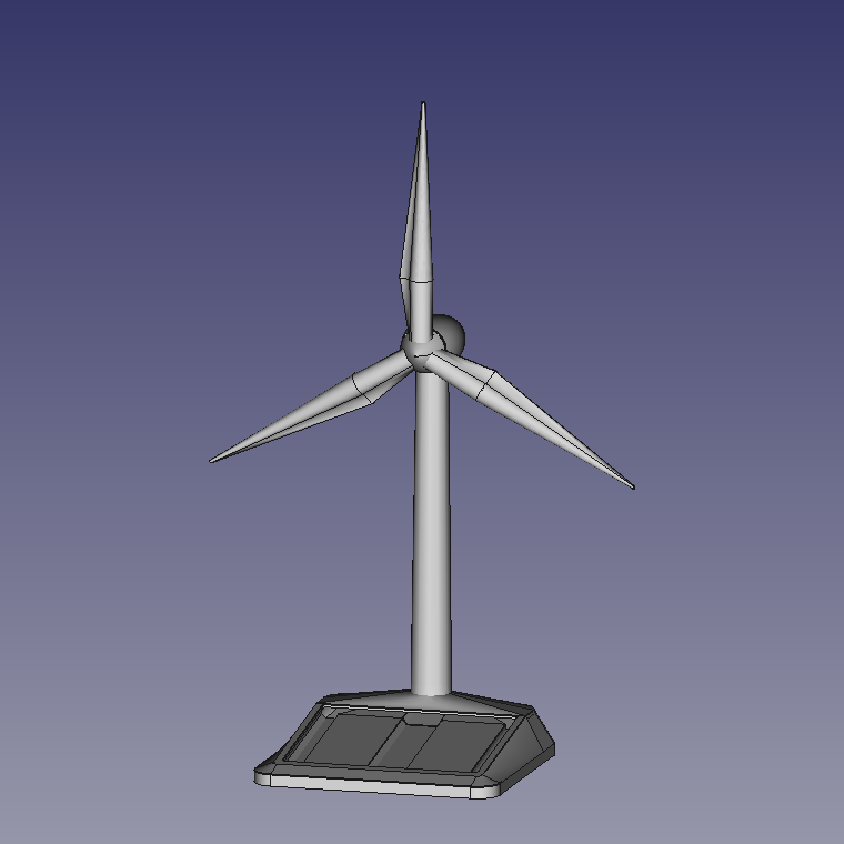 STL file Solar-powered Windmill 🌬️・3D print model to download・Cults