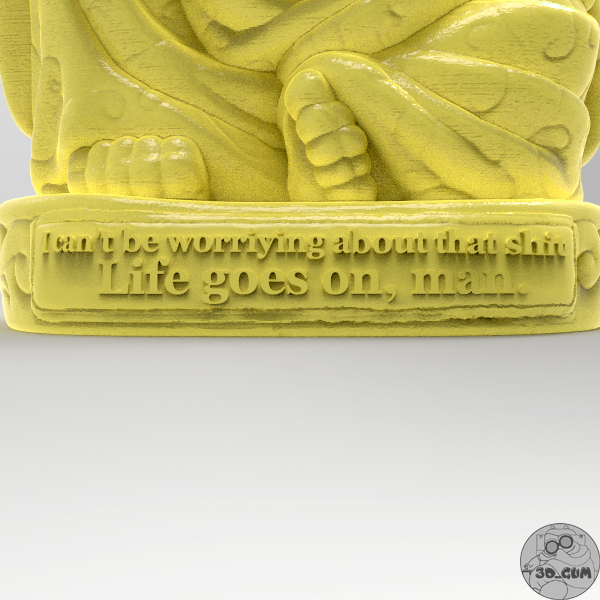 STL file the dude buddha 👤・3D printable design to download・Cults